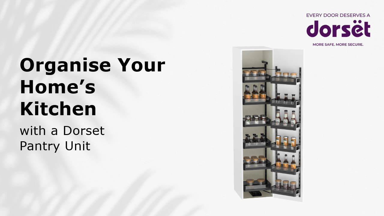 Organise Your Home’s Kitchen with a Dorset Pantry Unit